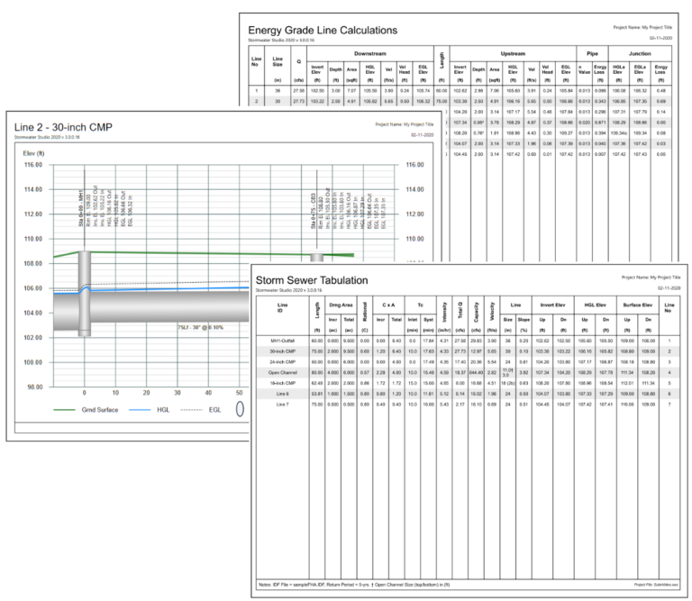Storm Sewer Design Software | Stormwater Studio