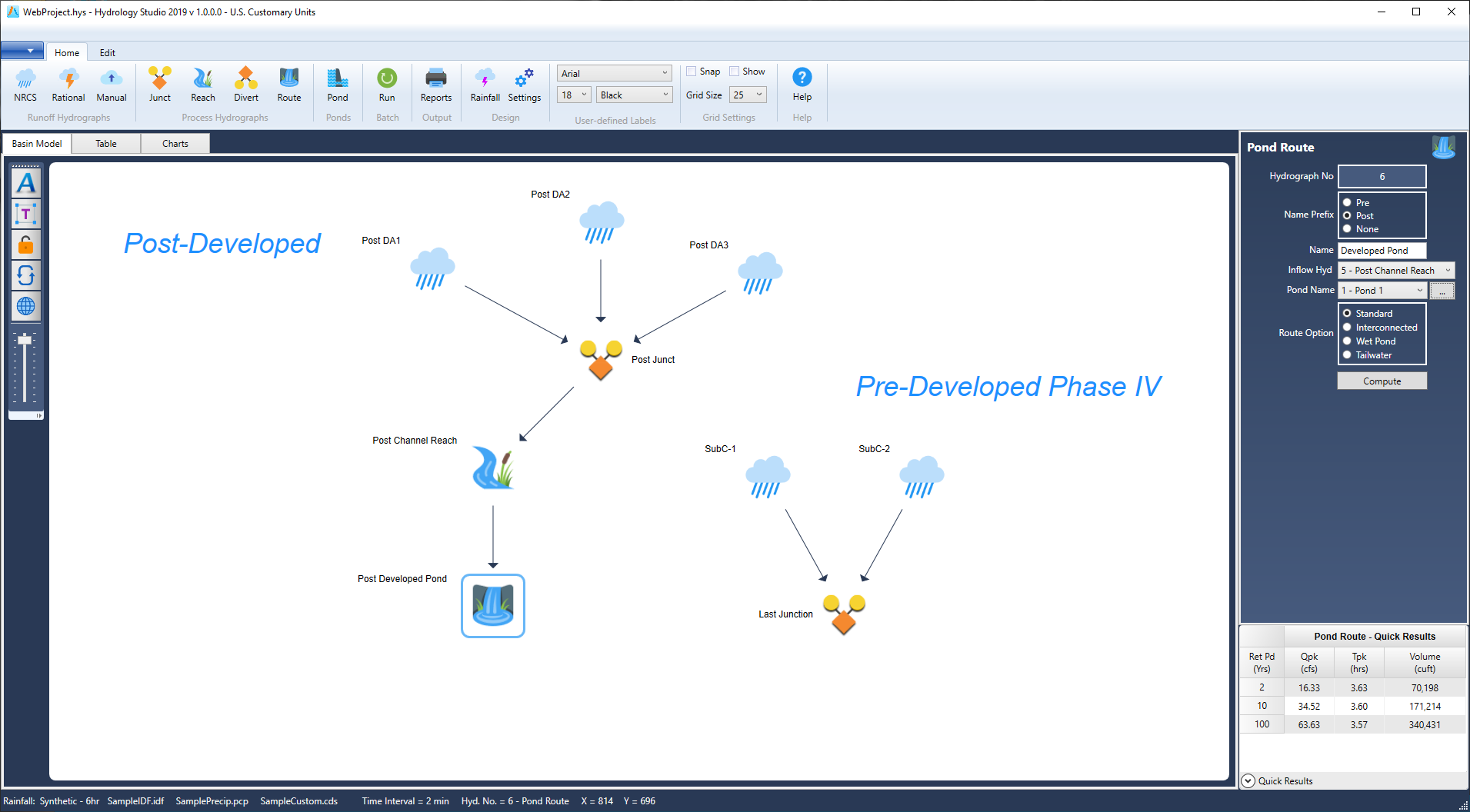 Stormwater Design Software by Hydrology Studio